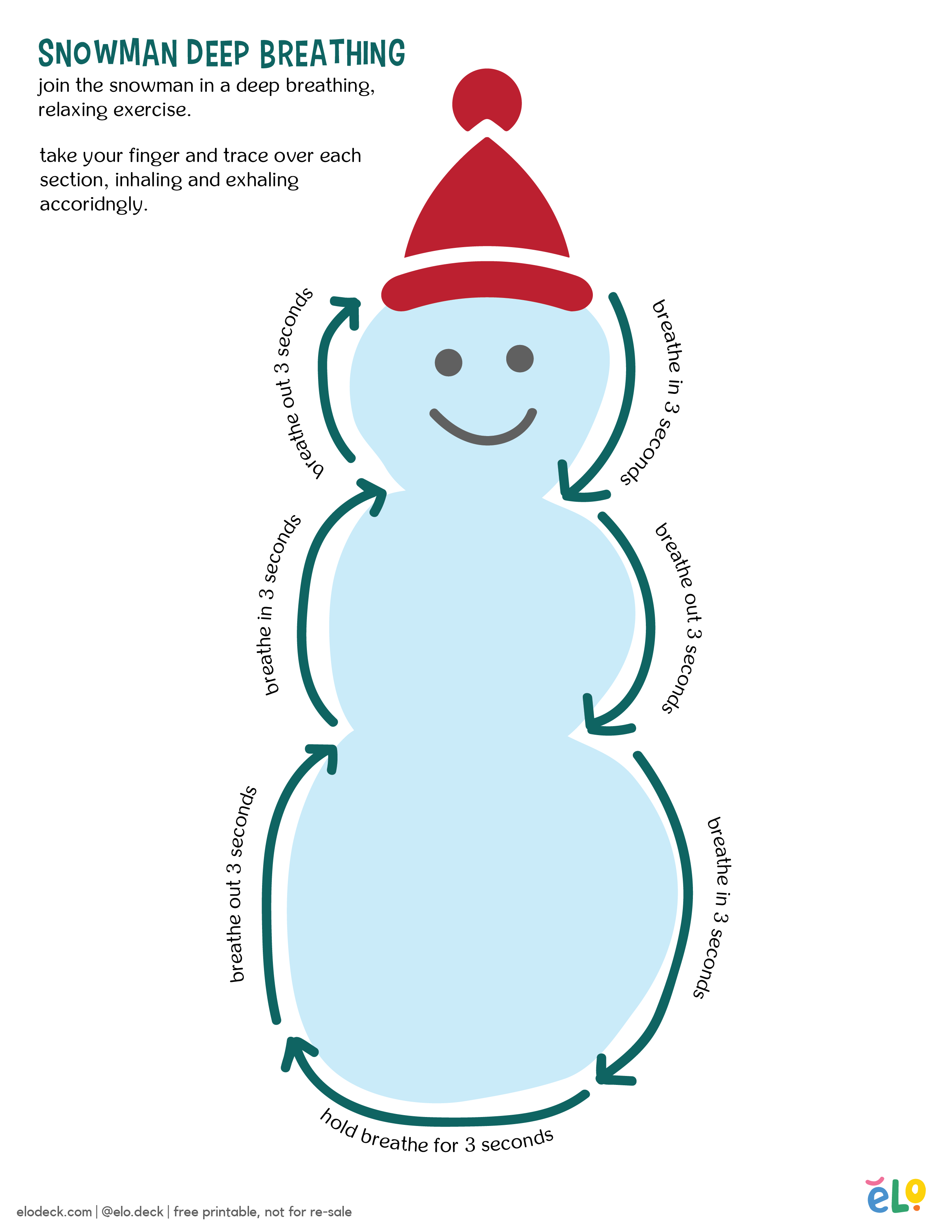 Winter Themed Mindful Exercises – ELO | explore. learn. observe.